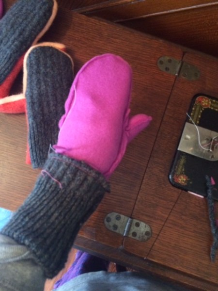 Are Your Hands Cold Yet?! Let’s Make Some Upcycled Mittens! (Tutorial ...